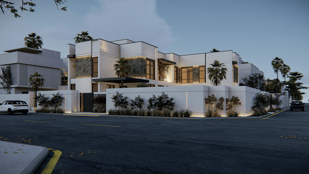 مخطط فيلا مودرن على شكل حرف L – النجم الشرقي | تسوق أونلاين | أدوات ...