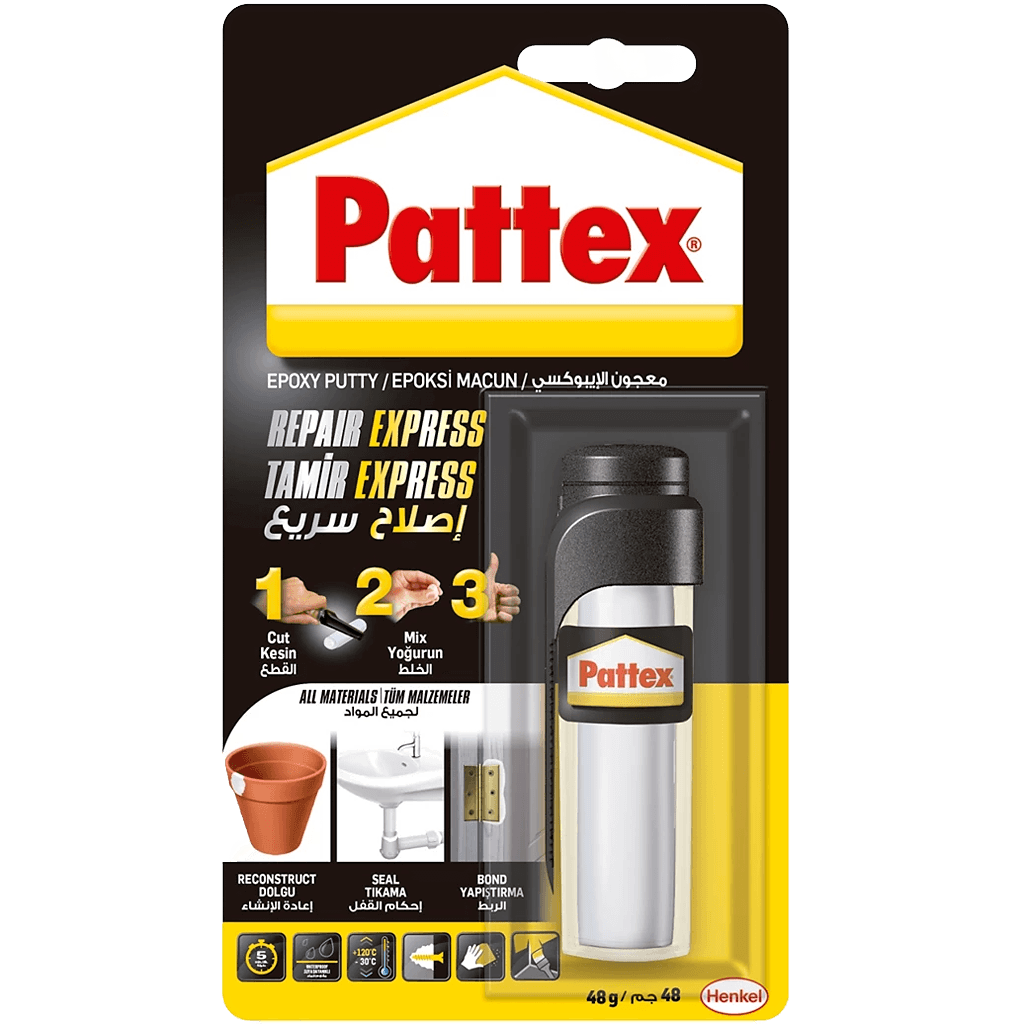 غراء معجون إيبوكسي باتكس Pattex Epoxy Putty – النجم الشرقي | تسوق ...