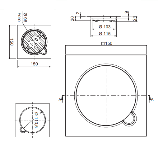 صفاية ستانلس ستيل ثلاث قطع فيربلاست FERPLAST – النجم الشرقي | تسوق ...